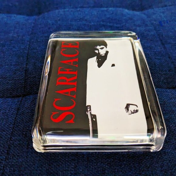 Accents | Scarface Al Pacino Glass Paperweight Limited Edition ...